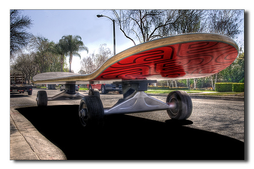 Large Skateboard - Napa Valley Life Magazine