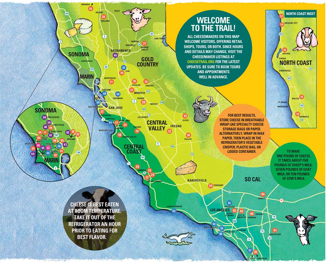 The Delicious Evolution ofCalifornia’s Cheese Trail - Napa Valley Life ...
